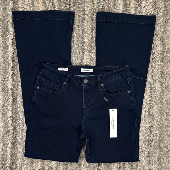 Vigoss | Jeans | Vigoss Jagger Mid Rise Flare Jeans Sz 28 Nwt Vigoss ...
